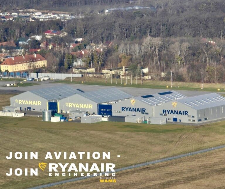 COLLABORATION WITH WAMS - RYANAIR - Wrocław Airport